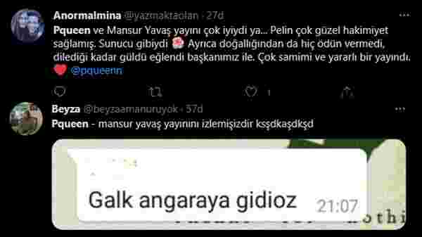 Pqueen’in Mansur Yavaş ile Yaptığı Yayına Sosyal Medyadan Gelen ... Pqueen’in Mansur Yavaş ile Yaptığı Yayına Sosyal Medyadan Gelen ...
